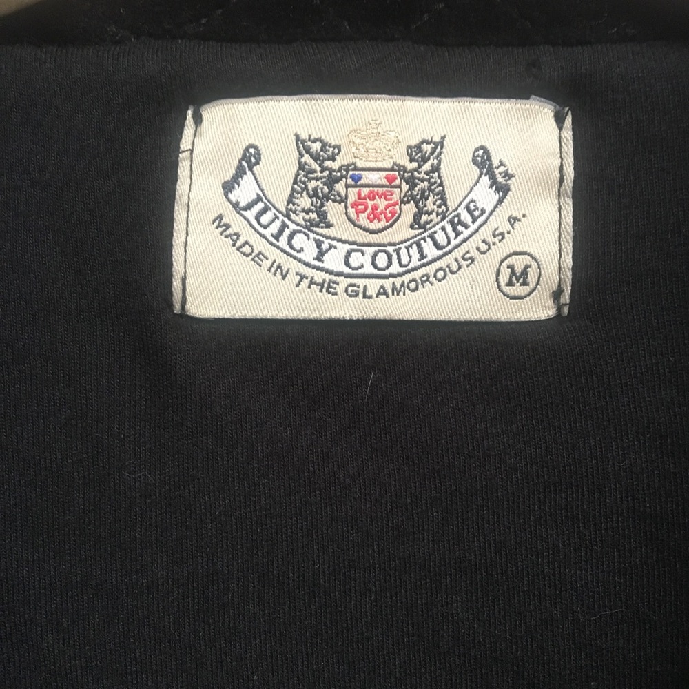 Juicy Couture Velour Quilted Jacket - Gem